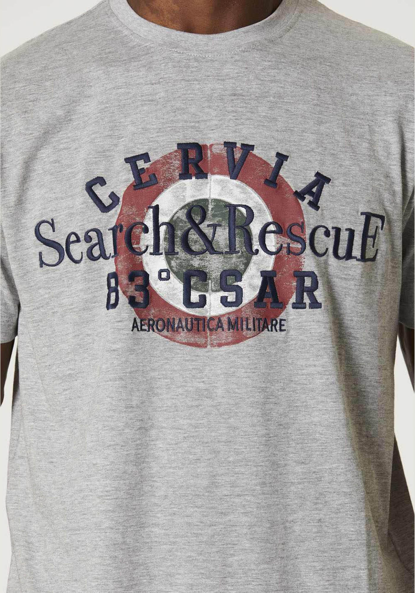 Aeronautica Militare Μπλούζα της σειράς 15 Stormo - TS2085 17171 Grey | Silenzio