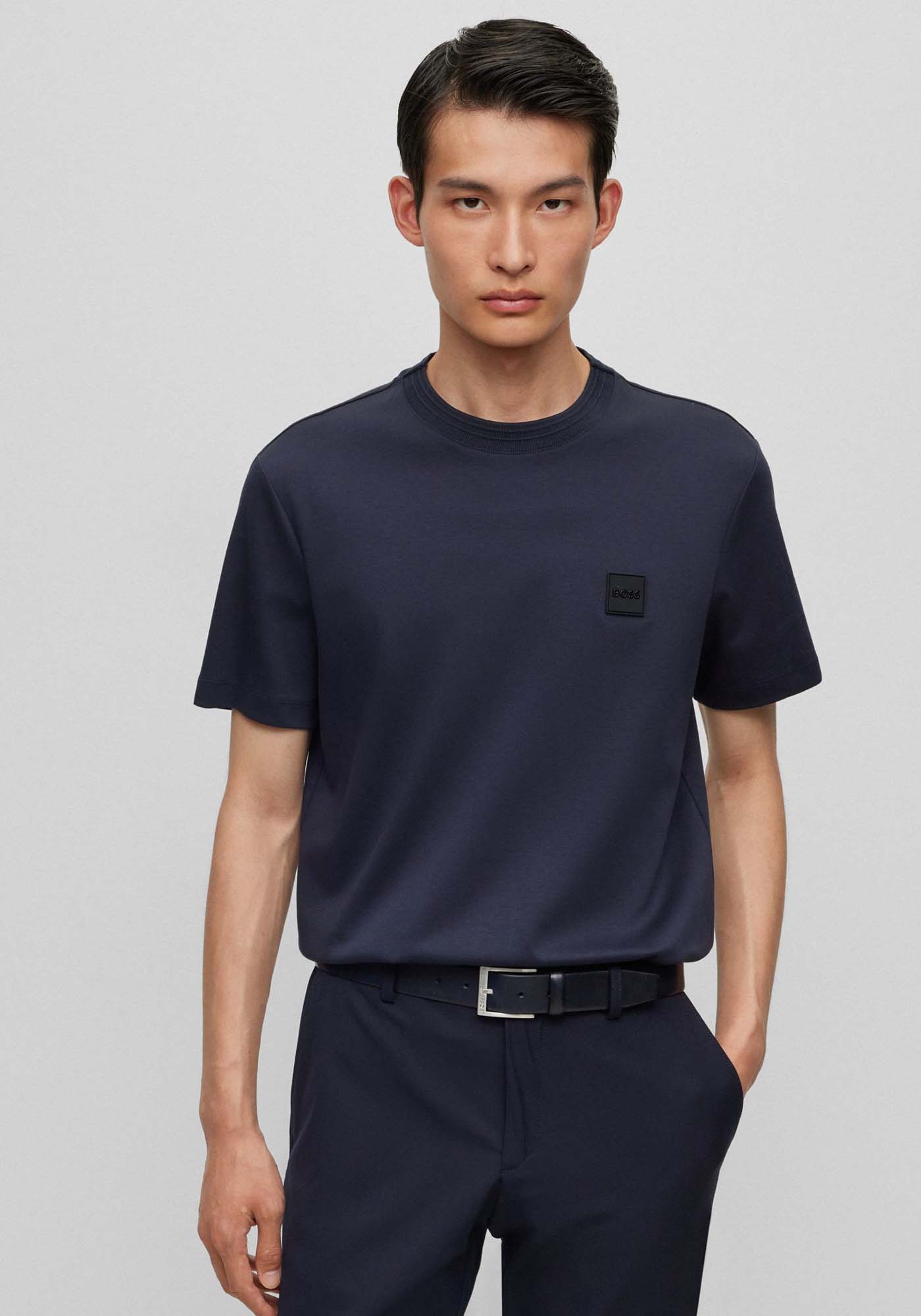 BOSS Κοντομάνικη T-shirt της σειράς Tirburt 278 - 50485158 405 Dark Blue | Silenzio