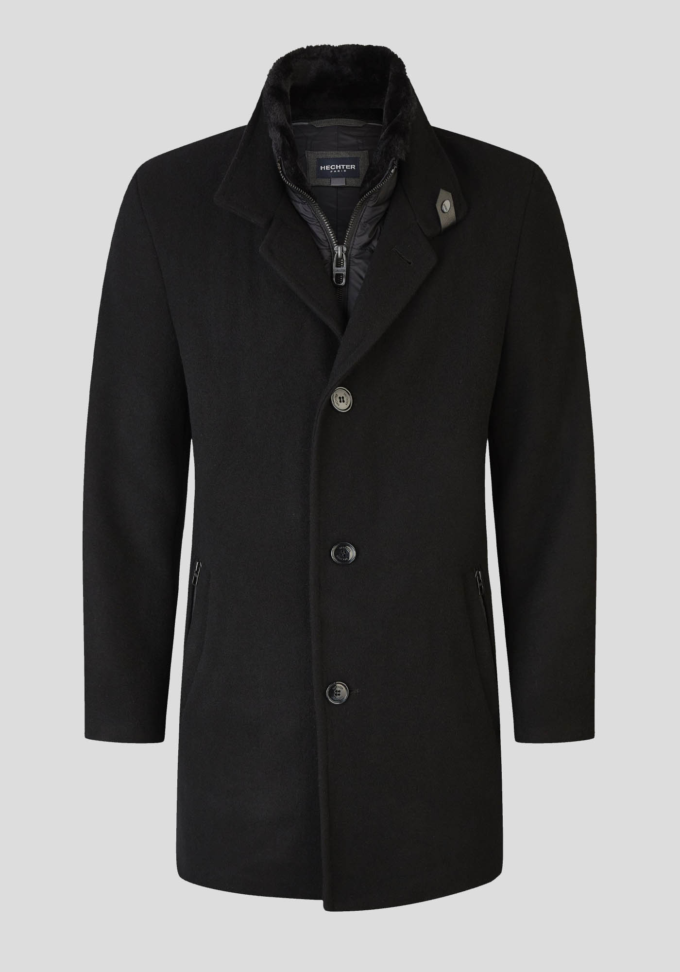Daniel Hechter Παλτό της σειράς Coat - 45004 132270 990 Black | Silenzio