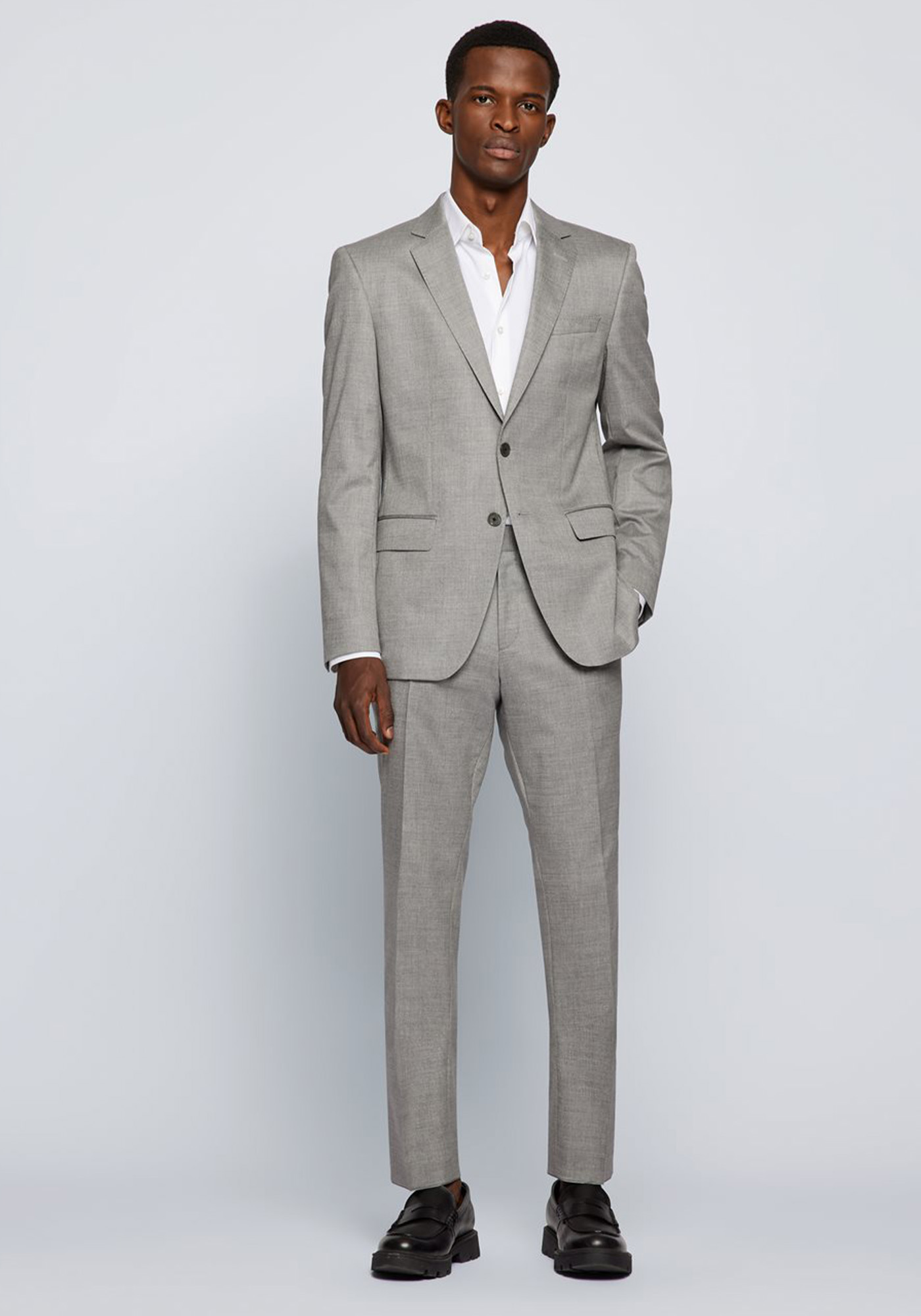 Boss 2 Pieces Κοστούμι της σειράς H Huge MM 222 - 50468849 041 Grey ...