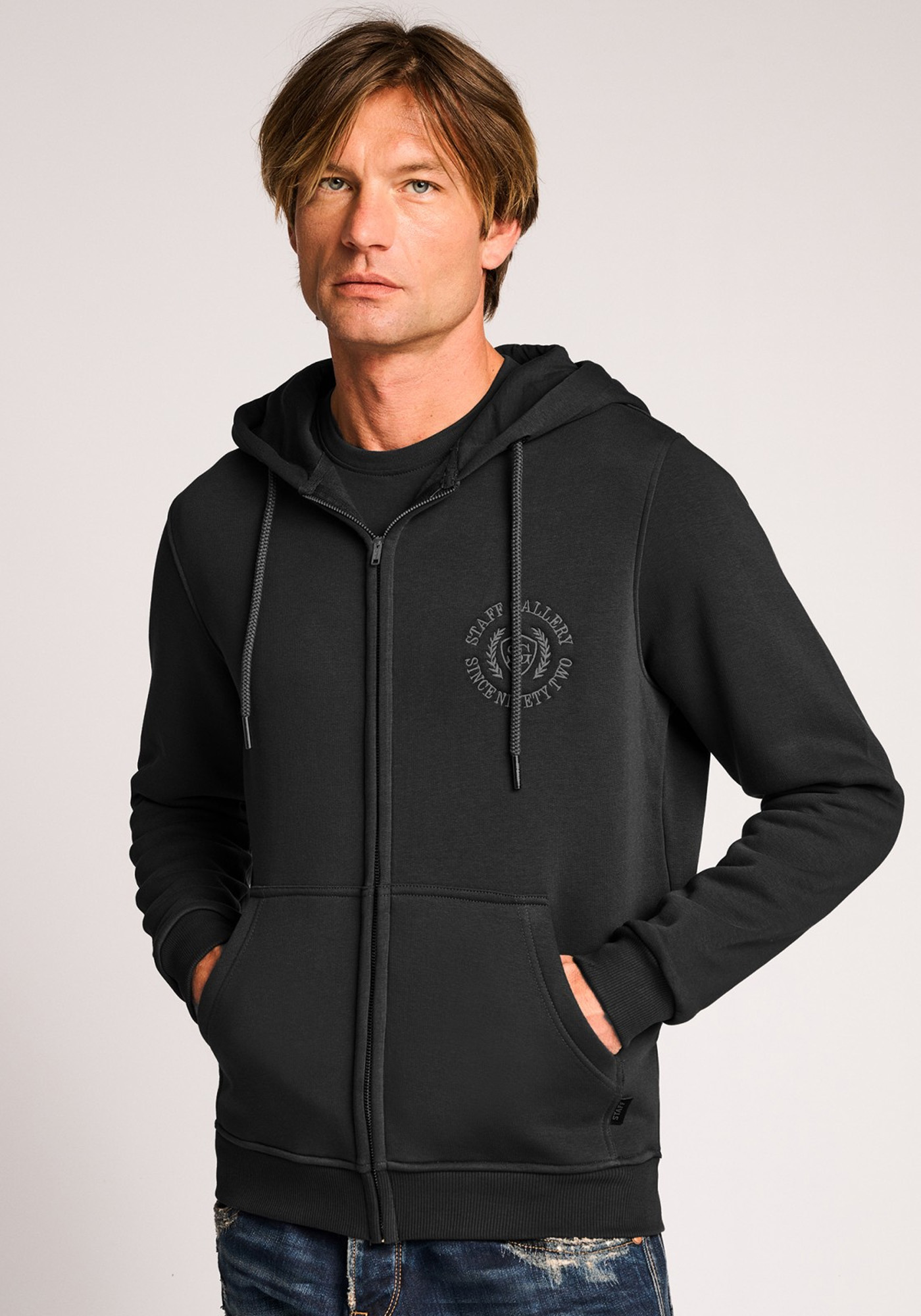 STAFF Ζακέτα της σειράς Darwin - 64-103.050.N0090 Black | Silenzio