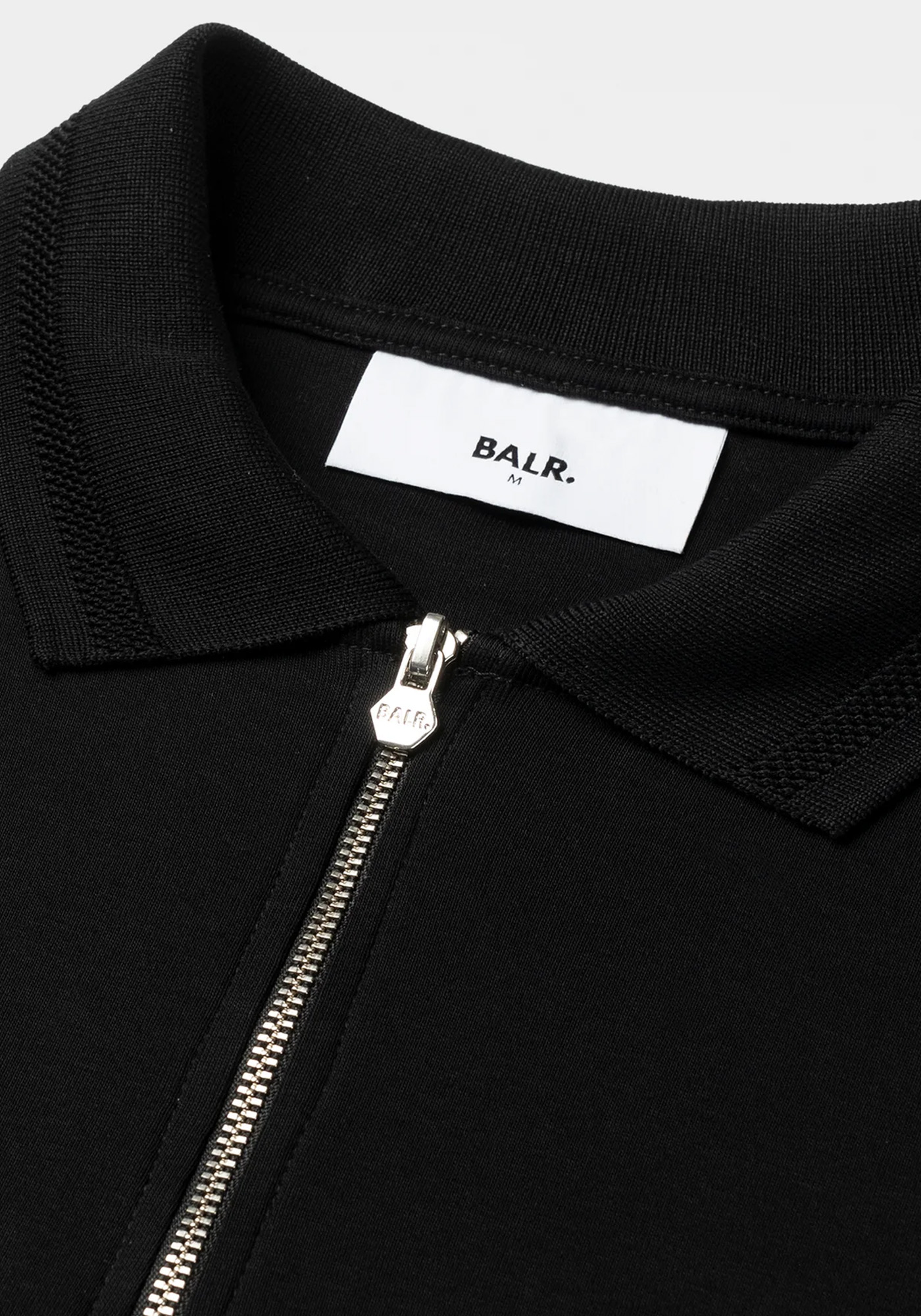 BALR. Polo Μπλούζα της σειράς HEXLINE - B1122.1040.102 Jet Black | Silenzio