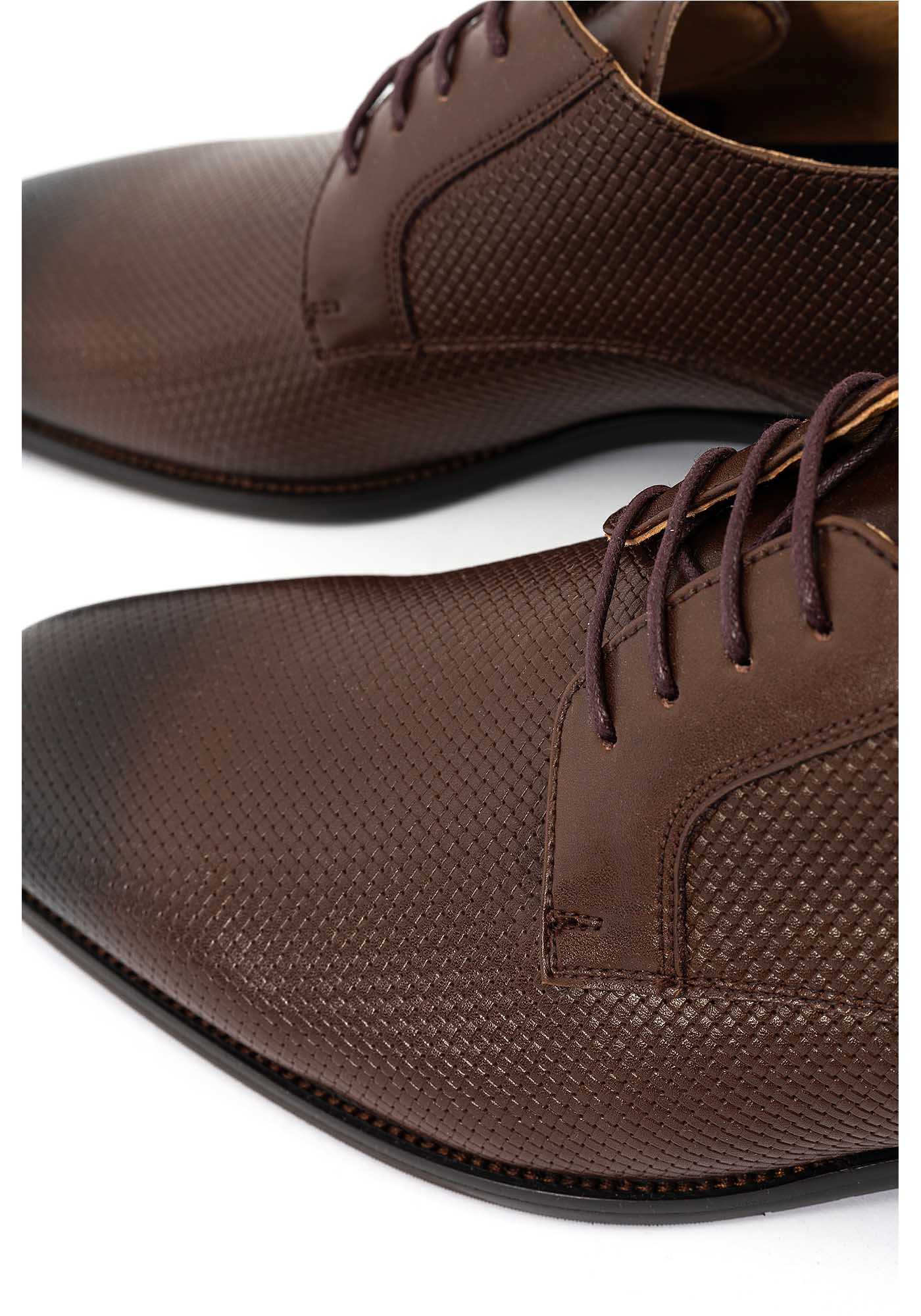 Digel Scorpion Leather Shoes - 030 Brown | Silenzio