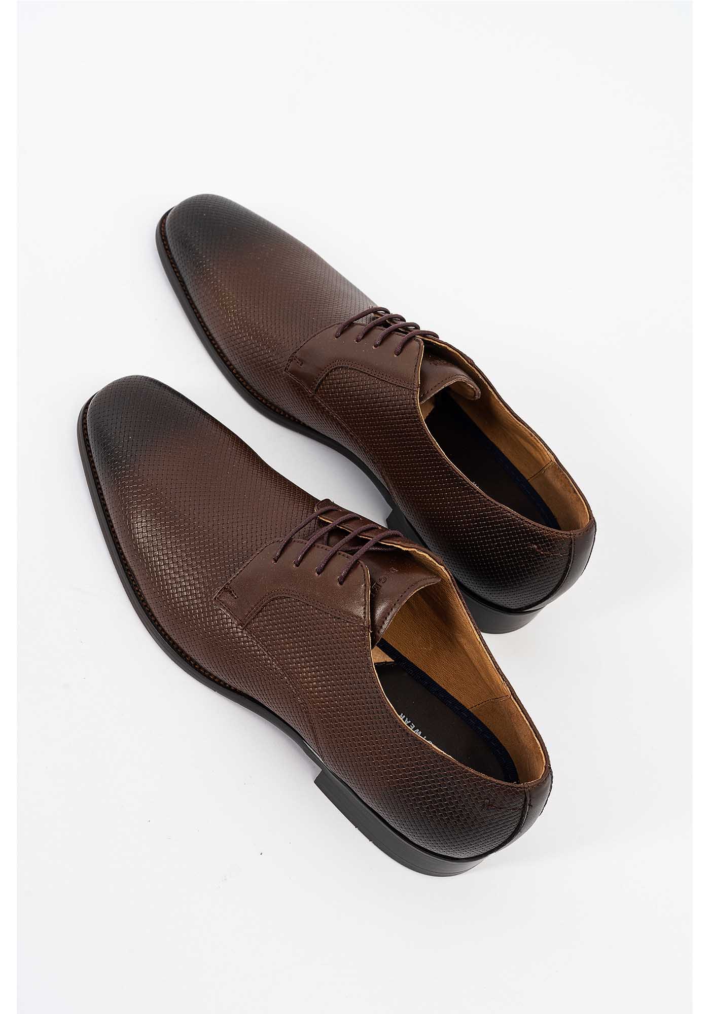 Digel Scorpion Leather Shoes - 030 Brown | Silenzio