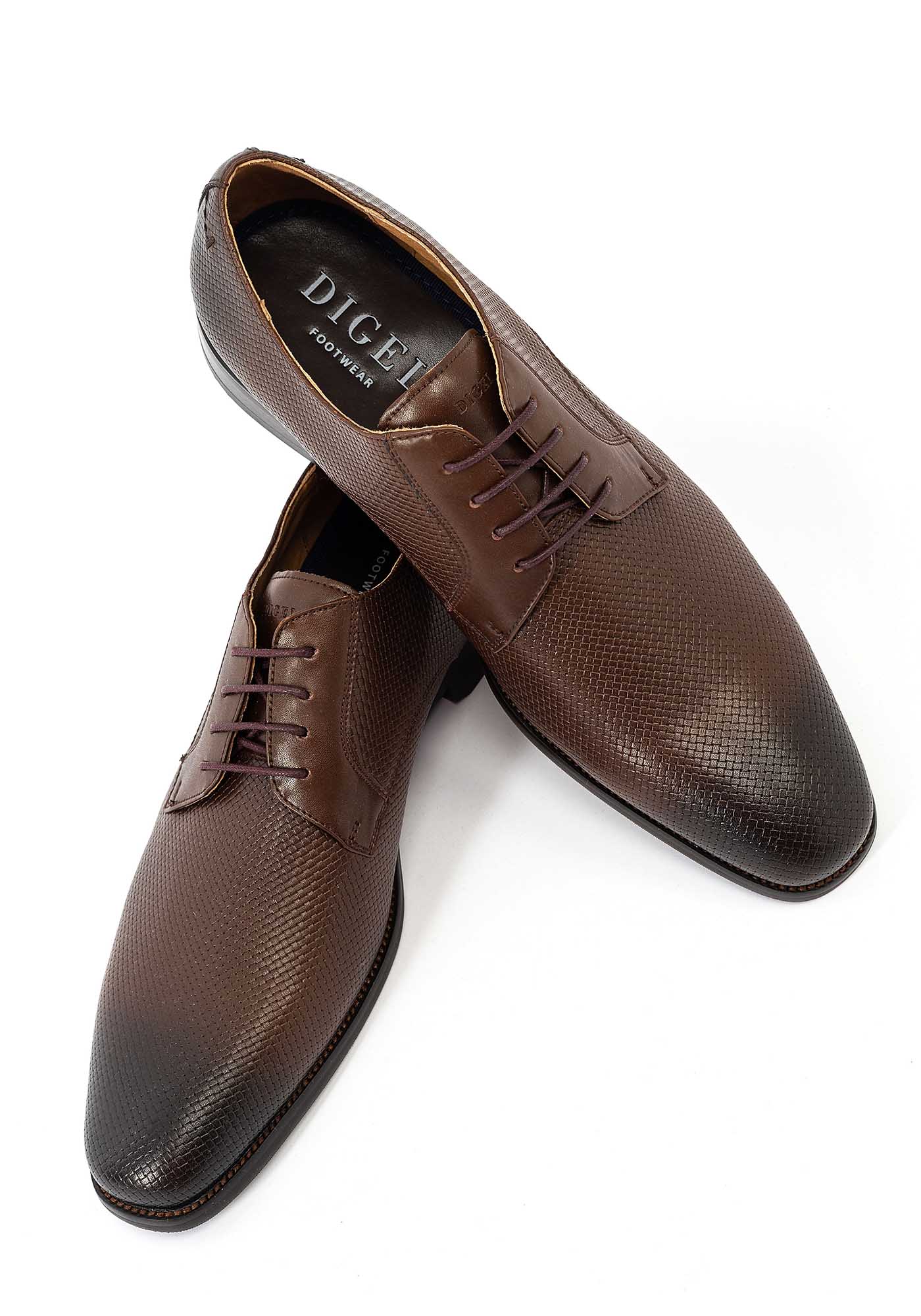 Digel Scorpion Leather Shoes - 030 Brown | Silenzio