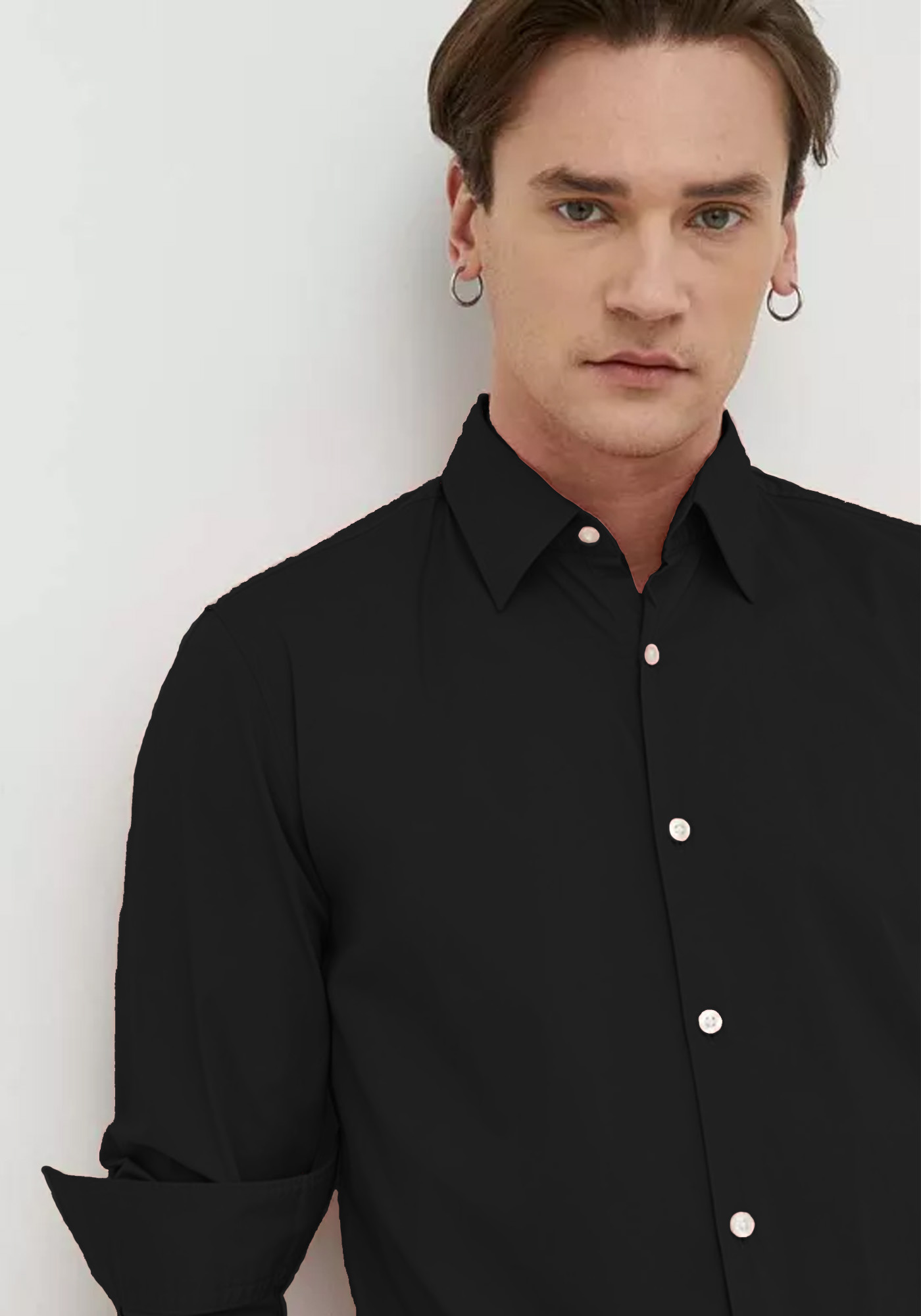 HUGO Πουκάμισο της σειράς Ermo - 50490733 001 Black | Silenzio