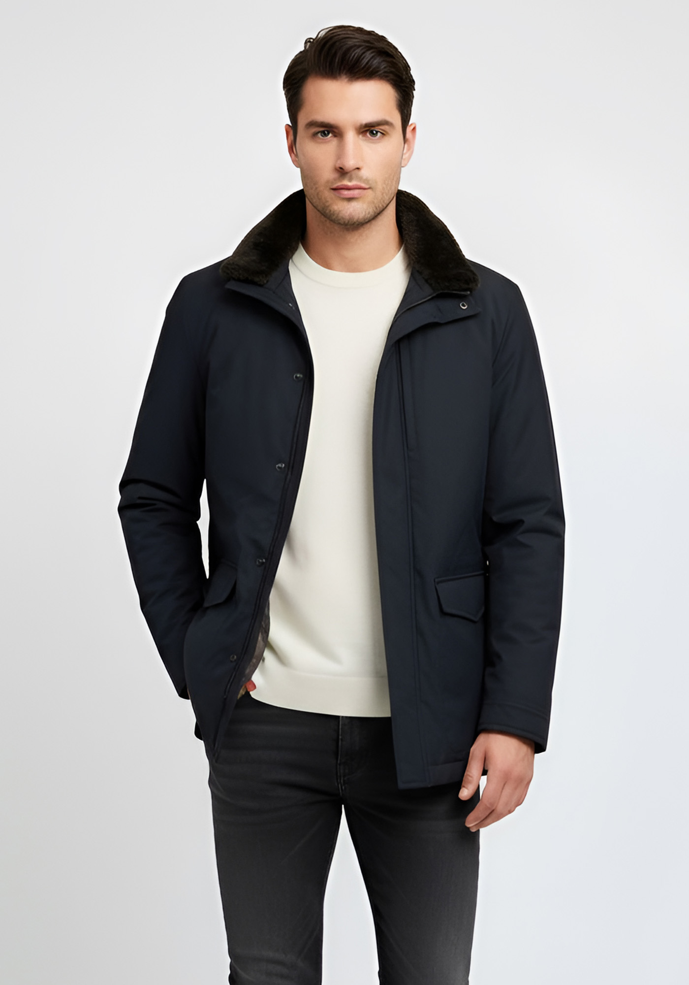 Guy Laroche Μπουφάν της σειράς Winter - GLEW241878 2 Blue | Silenzio