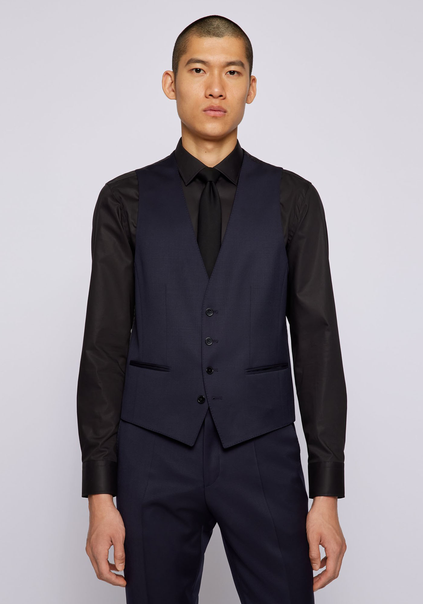 Boss 2 Pieces Κοστούμι της σειράς Huge B1 - 50469171 401 Dark Blue ...