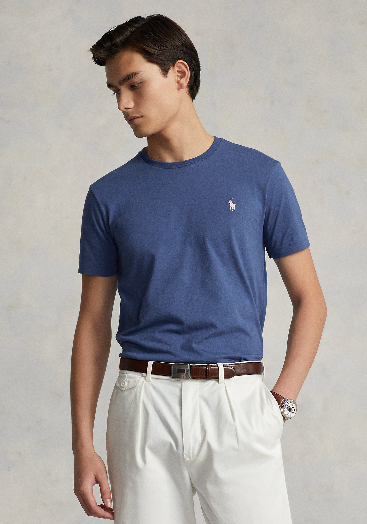 Polo Ralph Lauren Μπλούζα της σειράς Jersey Crewneck - 710671438 310 ...