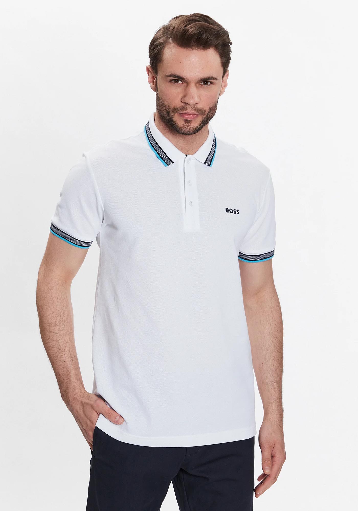 BOSS Polo Μπλούζα της σειράς Paddy - 50468983 107 Natural | Silenzio