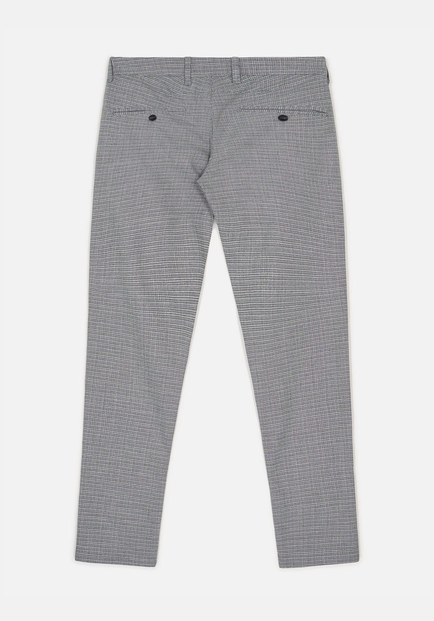 GABBA Chino της σειράς Paul Billo - 10378 0009 Blue Check | Silenzio