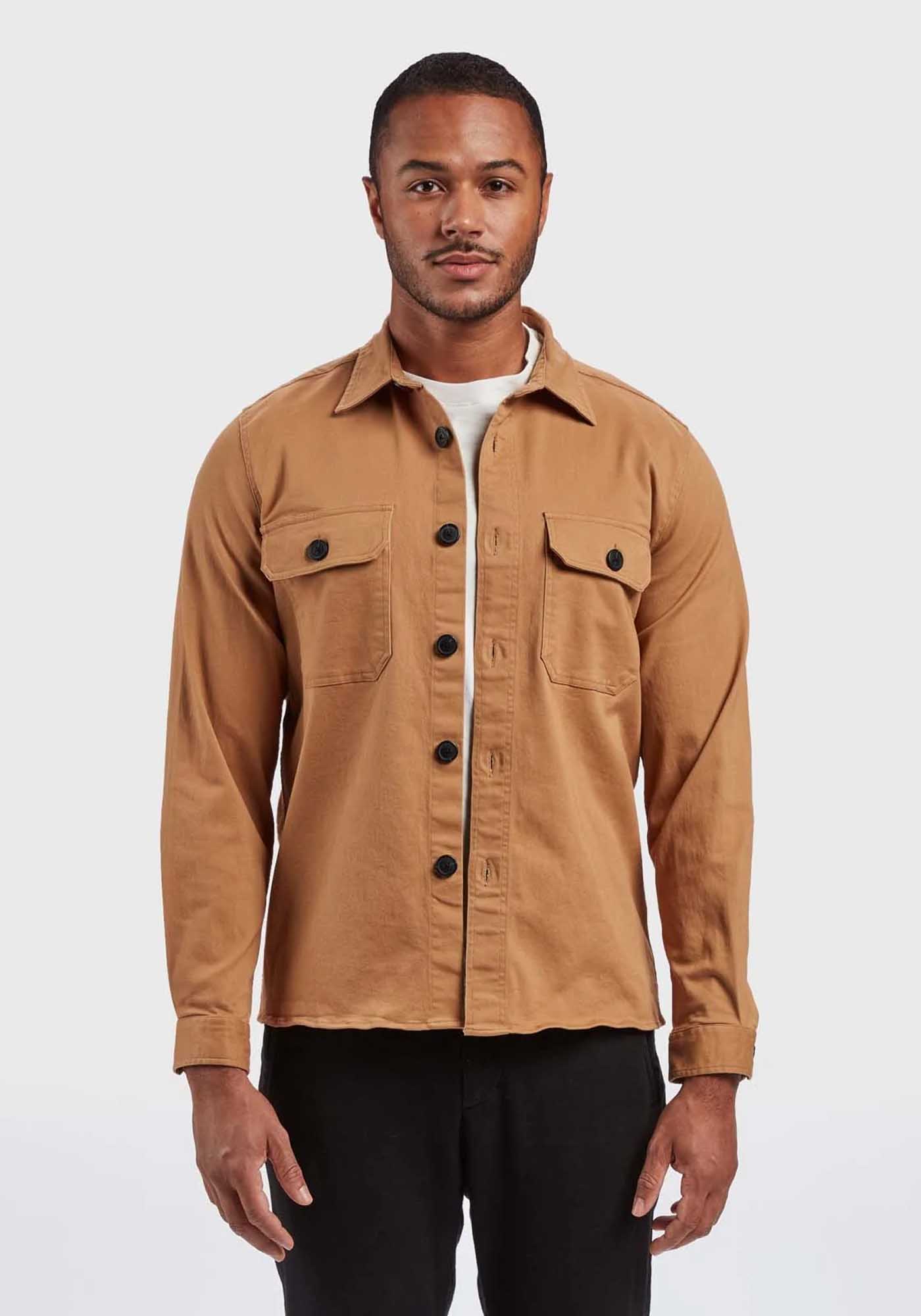 GABBA Overshirt της σειράς Topper North - 2220240115 3005 Toasted ...
