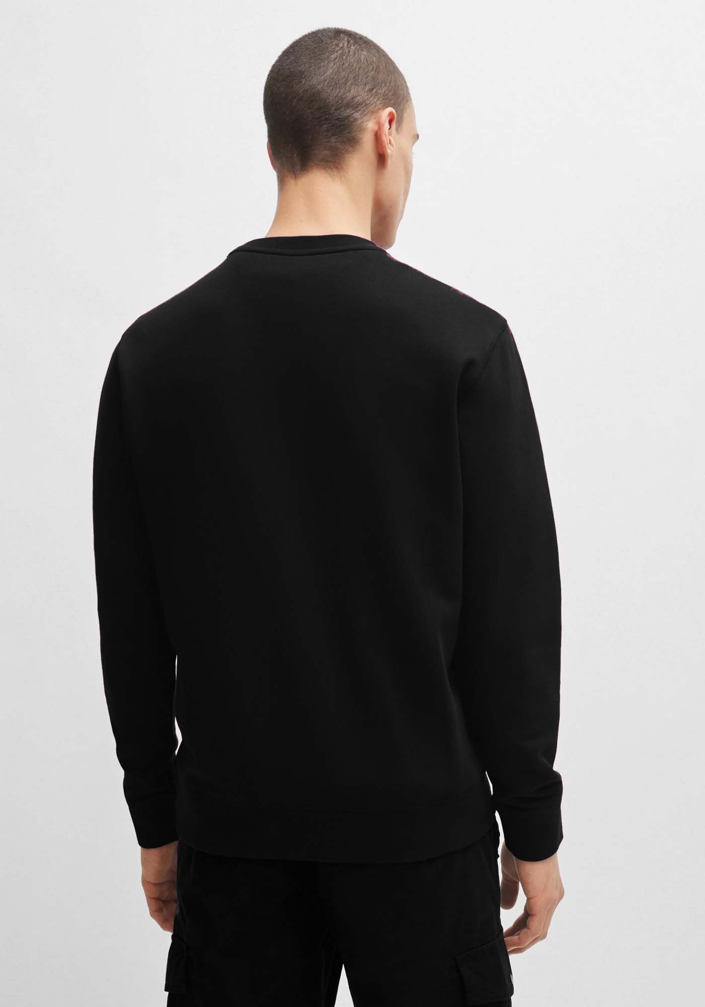 BOSS Φούτερ της σειράς Westart - 50509323 001 Black | Silenzio