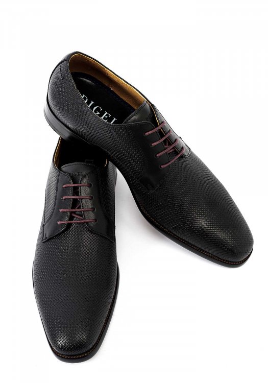 Digel Scorpion Leather Shoes - 002 Black | Silenzio