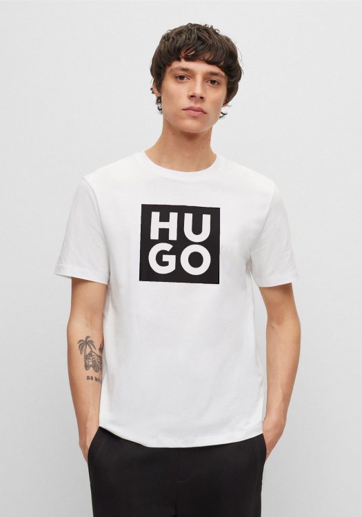 GANT Κοντομάνικη Μπλούζα της σειράς Logo - 2003129 110 White | Silenzio